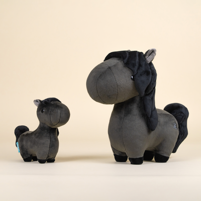 Mini Friesian the Horsi - Mini Horse Plush | Bellzi