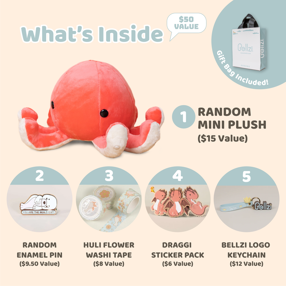 Wormi the Worm - Worm Stuffed Animal | Bellzi